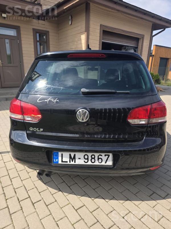 Melns Volkswagen Golf 2010 Rīga, ar dzinēja tilpumu 2.00 L un nobraukumu 280 tūkst. km par 3650 €, foto 2 vietnē AUTOMOTO.COM.LV