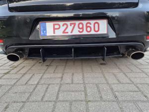Black Volkswagen Golf 2010 in Kaunas, with an engine capacity of 1.98 L and mileage of 195 thousand km for 8800 €, photo 9 on AUTOMOTO.COM.LV