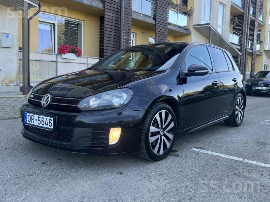 Black Volkswagen Golf 2010 in Riga, with an engine capacity of 2.00 L and mileage of 341 thousand km for 3500 €, photo 4 on AUTOMOTO.COM.LV