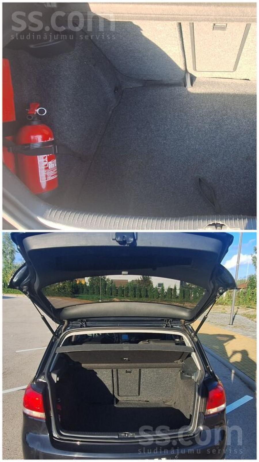 Melns Volkswagen Golf 2011 Aizkraukle, ar dzinēja tilpumu 1.60 L un nobraukumu 350 tūkst. km par 2900 €, foto 6 vietnē AUTOMOTO.COM.LV