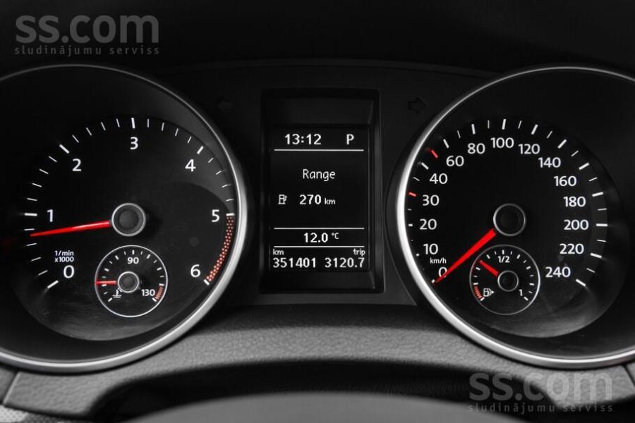 Melns Volkswagen Golf 2011 Rīga, ar dzinēja tilpumu 1.60 L un nobraukumu 351 tūkst. km par 3990 €, foto 19 vietnē AUTOMOTO.COM.LV