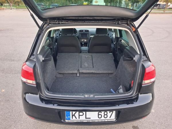 Black Volkswagen Golf 2011 in Alytus, with an engine capacity of 1.20 L and mileage of 121 thousand km for 4400 €, photo 7 on AUTOMOTO.COM.LV