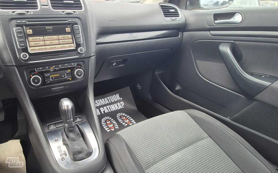 Melns Volkswagen Golf 2011 Kauņa, ar dzinēja tilpumu 1.60 L un nobraukumu 200 tūkst. km par 3700 €, foto 9 vietnē AUTOMOTO.COM.LV