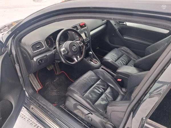 Black Volkswagen Golf 2012 in Vilnius, with an engine capacity of 1.98 L and mileage of 148 thousand km for 7200 €, photo 5 on AUTOMOTO.COM.LV