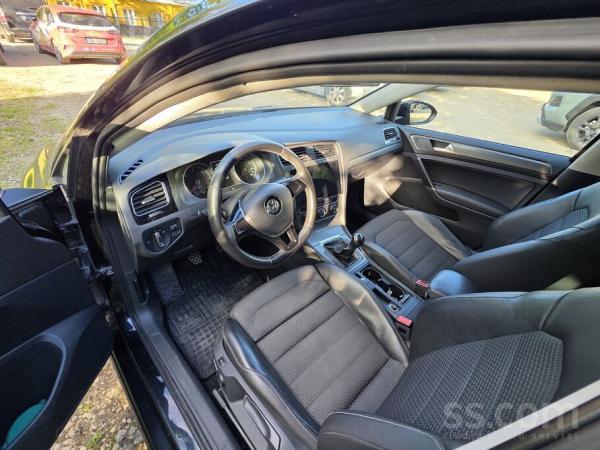 Melns Volkswagen Golf 2012 Jēkabpils, ar dzinēja tilpumu 1.60 L un nobraukumu 230 tūkst. km par 7500 €, foto 7 vietnē AUTOMOTO.COM.LV