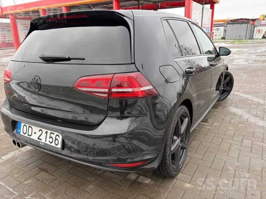 Melns Volkswagen Golf 2013 Rīga, ar dzinēja tilpumu 2.00 L un nobraukumu 249 tūkst. km par 8900 €, foto 5 vietnē AUTOMOTO.COM.LV
