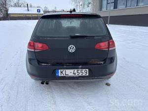 Black Volkswagen Golf 2013 in Bauska, with an engine capacity of 2.00 L and mileage of 509 thousand km for 2600 €, photo 6 on AUTOMOTO.COM.LV