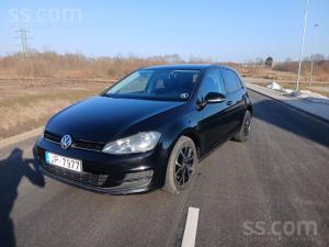 Black Volkswagen Golf 2013 in Gulbene, with an engine capacity of 1.60 L and mileage of 384 thousand km for 3395 €, photo 3 on AUTOMOTO.COM.LV