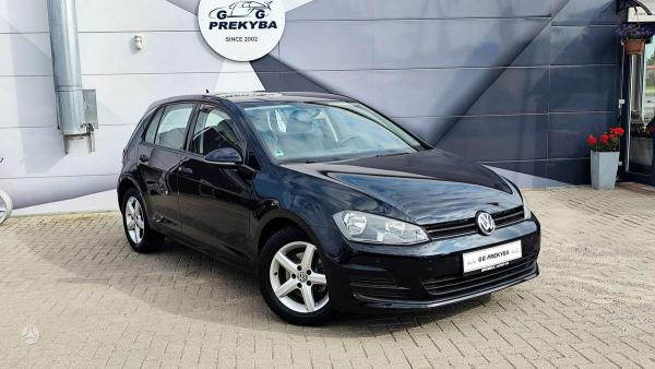 Black Volkswagen Golf 2013 in Kaunas, with an engine capacity of 1.20 L and mileage of 122 thousand km for 7450 €, photo 1 on AUTOMOTO.COM.LV