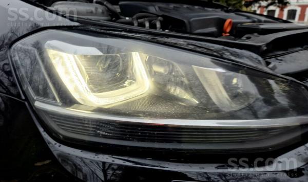 Black Volkswagen Golf 2013 in Jelgava, with an engine capacity of 2.00 L and mileage of 250 thousand km for 6650 €, photo 7 on AUTOMOTO.COM.LV