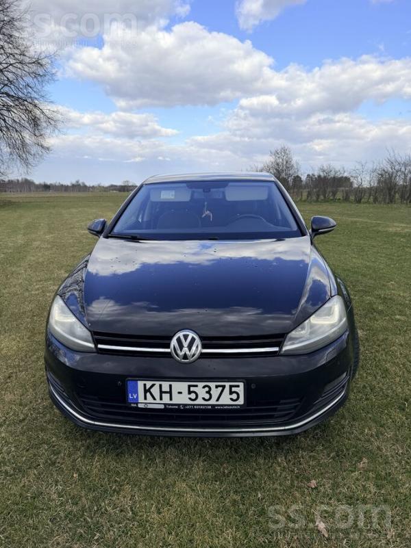 Black Volkswagen Golf 2013 in Dobele, with an engine capacity of 2.00 L and mileage of 263 thousand km for 5800 €, photo 1 on AUTOMOTO.COM.LV