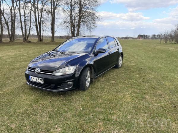 Black Volkswagen Golf 2013 in Dobele, with an engine capacity of 2.00 L and mileage of 263 thousand km for 5800 €, photo 2 on AUTOMOTO.COM.LV