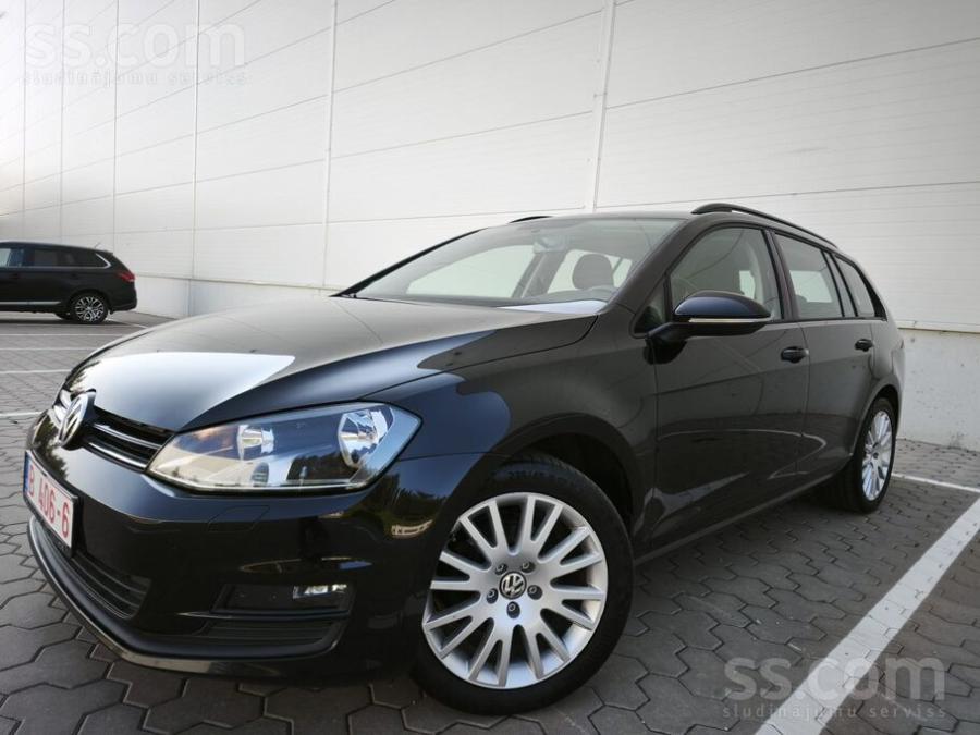 Black Volkswagen Golf 2014 in Riga, with an engine capacity of 1.60 L and mileage of 0 thousand km for 5900 €, photo 2 on AUTOMOTO.COM.LV