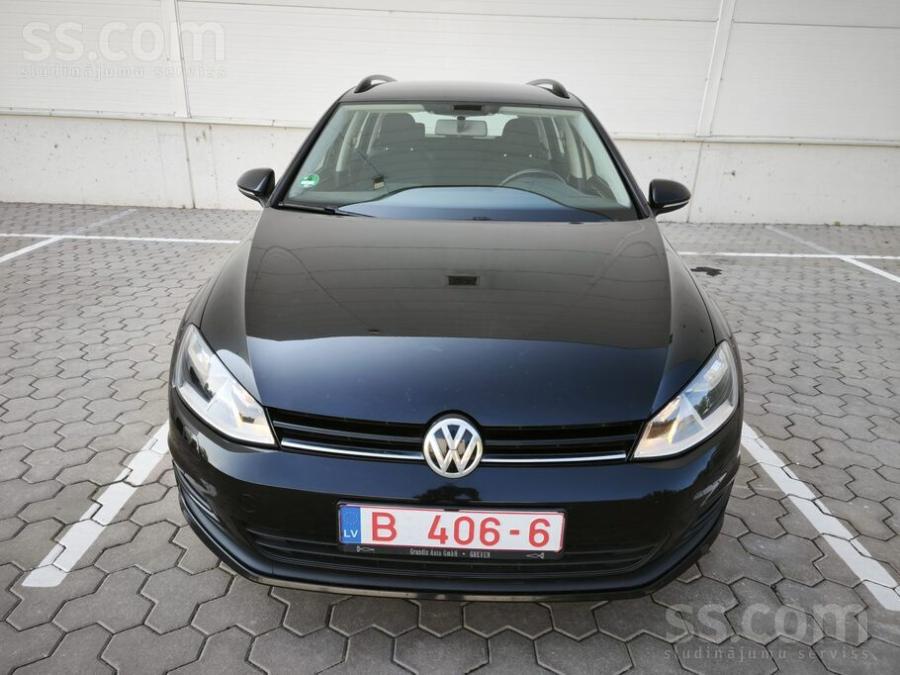 Black Volkswagen Golf 2014 in Riga, with an engine capacity of 1.60 L and mileage of 0 thousand km for 5900 €, photo 3 on AUTOMOTO.COM.LV