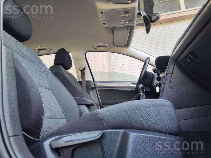 Black Volkswagen Golf 2014 in Jelgava, with an engine capacity of 1.60 L and mileage of 0 thousand km for 6990 €, photo 18 on AUTOMOTO.COM.LV