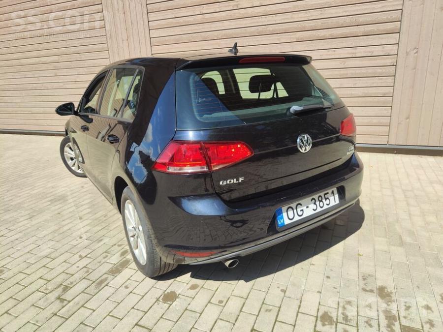 Black Volkswagen Golf 2014 in Jelgava, with an engine capacity of 1.60 L and mileage of 0 thousand km for 6990 €, photo 32 on AUTOMOTO.COM.LV