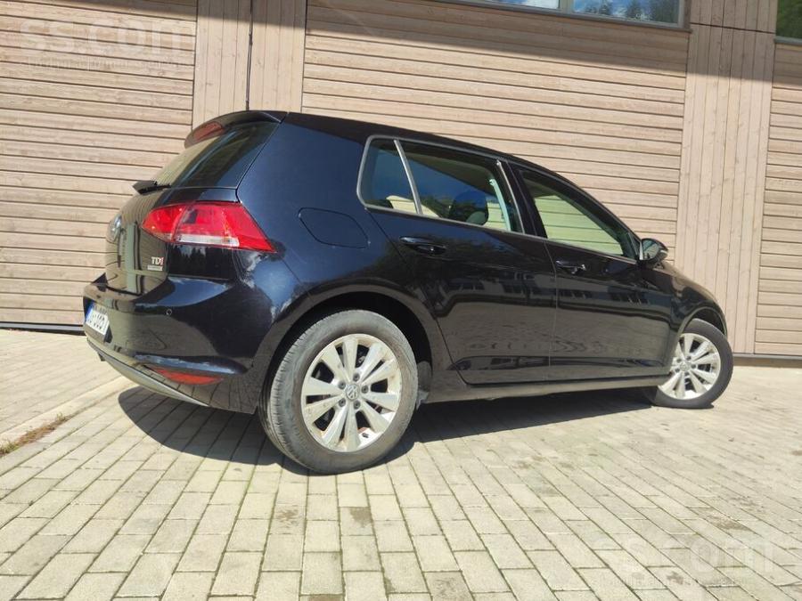 Black Volkswagen Golf 2014 in Jelgava, with an engine capacity of 1.60 L and mileage of 0 thousand km for 6990 €, photo 33 on AUTOMOTO.COM.LV