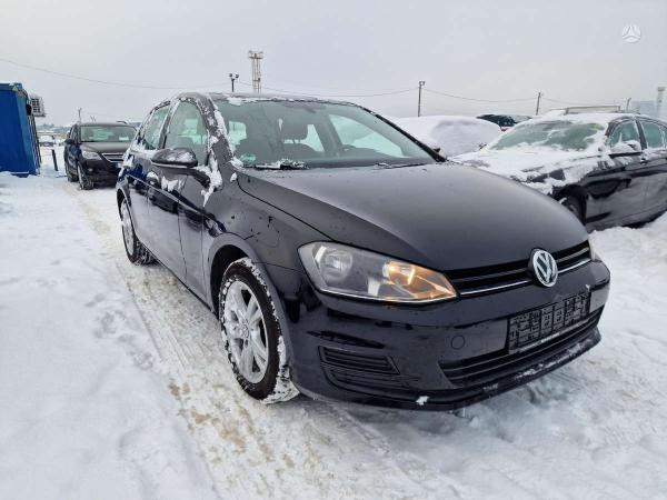 Black Volkswagen Golf 2014 in Vilnius, with an engine capacity of 1.20 L and mileage of 194 thousand km for 5199 €, photo 1 on AUTOMOTO.COM.LV