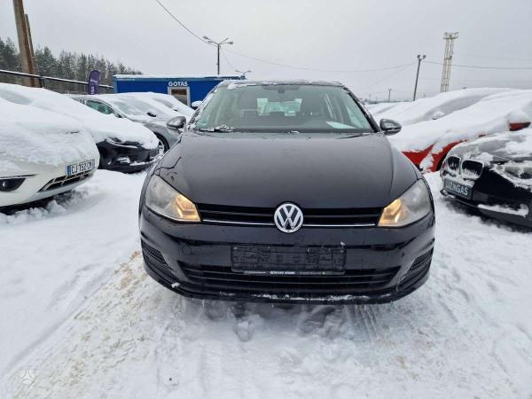 Black Volkswagen Golf 2014 in Vilnius, with an engine capacity of 1.20 L and mileage of 194 thousand km for 5199 €, photo 2 on AUTOMOTO.COM.LV