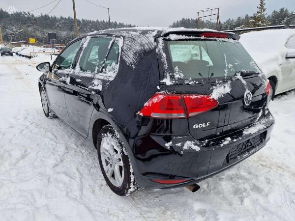 Black Volkswagen Golf 2014 in Vilnius, with an engine capacity of 1.20 L and mileage of 194 thousand km for 5199 €, photo 4 on AUTOMOTO.COM.LV