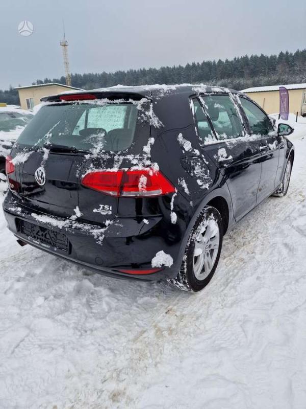 Black Volkswagen Golf 2014 in Vilnius, with an engine capacity of 1.20 L and mileage of 194 thousand km for 5199 €, photo 5 on AUTOMOTO.COM.LV