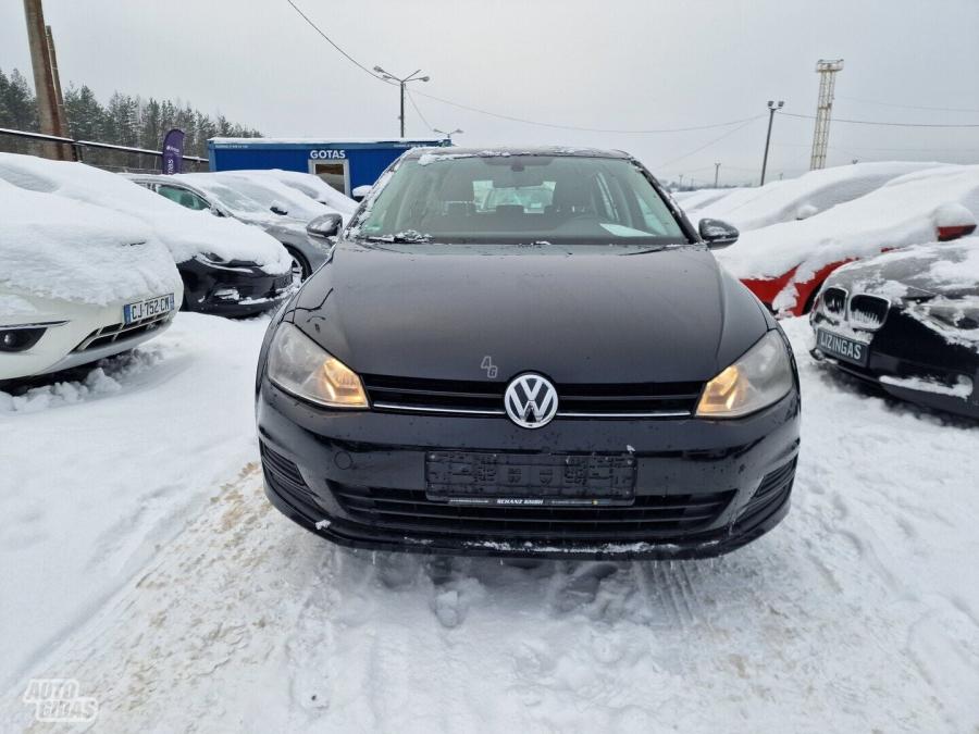 Black Volkswagen Golf 2014 in Vilnius, with an engine capacity of 1.20 L and mileage of 194 thousand km for 5199 €, photo 2 on AUTOMOTO.COM.LV
