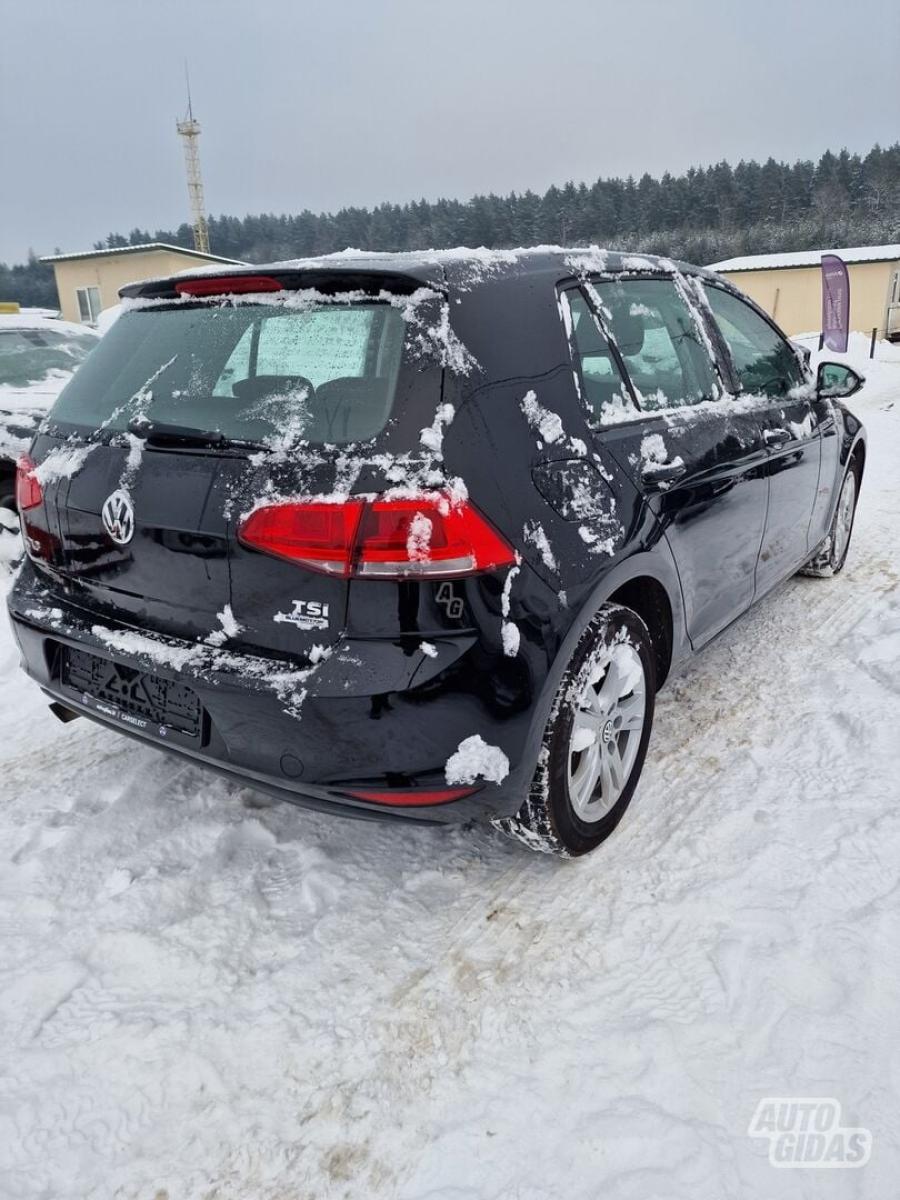 Black Volkswagen Golf 2014 in Vilnius, with an engine capacity of 1.20 L and mileage of 194 thousand km for 5199 €, photo 4 on AUTOMOTO.COM.LV