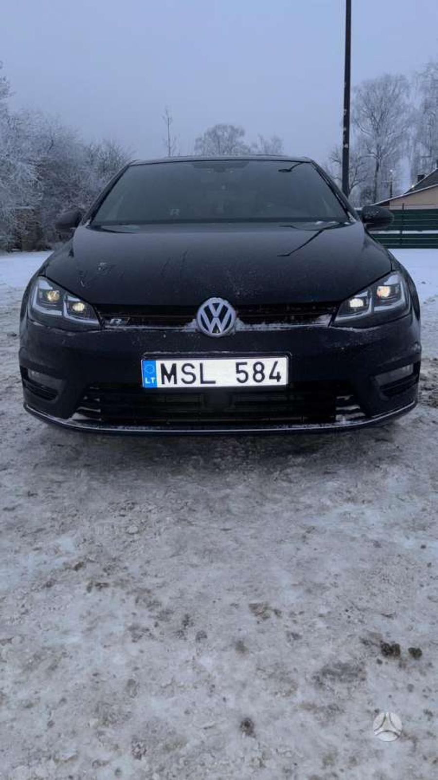 Black Volkswagen Golf 2014 in Panevezys, with an engine capacity of 1.60 L and mileage of 260 thousand km for 7000 €, photo 9 on AUTOMOTO.COM.LV