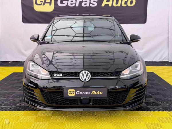 Melns Volkswagen Golf 2014 Viļņa, ar dzinēja tilpumu 1.97 L un nobraukumu 185 tūkst. km par 10750 €, foto 2 vietnē AUTOMOTO.COM.LV