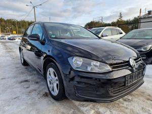 Black Volkswagen Golf 2014 in Vilnius, with an engine capacity of 1.20 L and mileage of 194 thousand km for 5699 €, photo  on AUTOMOTO.COM.LV