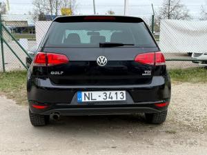 Black Volkswagen Golf 2014 in Riga, with an engine capacity of 1.60 L and mileage of 332 thousand km for 4500 €, photo 5 on AUTOMOTO.COM.LV