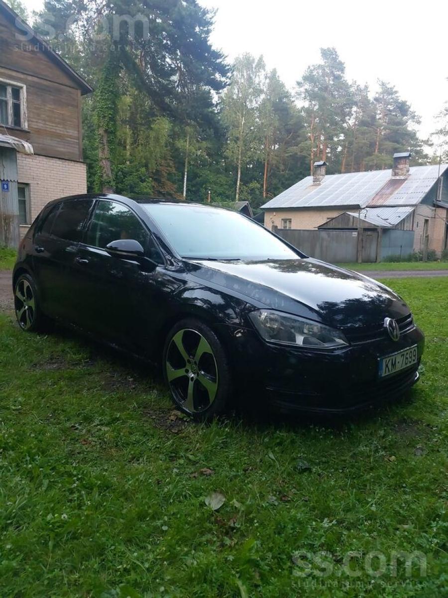 Melns Volkswagen Golf 2014 Rīga, ar dzinēja tilpumu 1.60 L un nobraukumu 535 tūkst. km par 3700 €, foto 1 vietnē AUTOMOTO.COM.LV