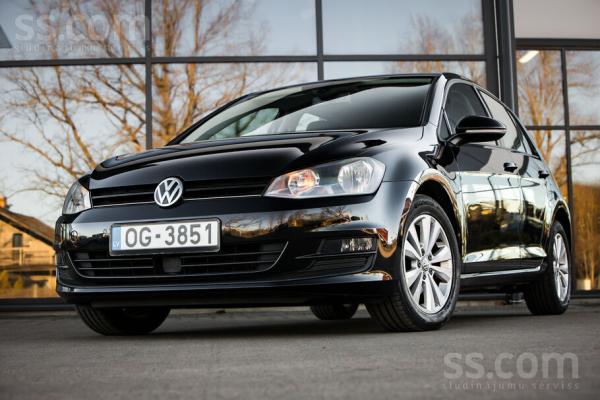 Black Volkswagen Golf 2014 in Jelgava, with an engine capacity of 1.60 L and mileage of 0 thousand km for 6490 €, photo 6 on AUTOMOTO.COM.LV