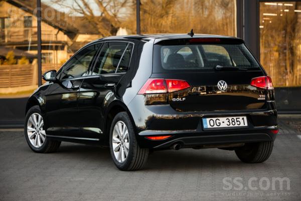Black Volkswagen Golf 2014 in Jelgava, with an engine capacity of 1.60 L and mileage of 0 thousand km for 6490 €, photo 9 on AUTOMOTO.COM.LV