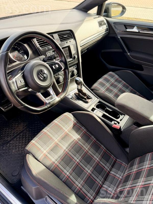 Black Volkswagen Golf 2014 in Riga, with an engine capacity of 2.00 L and mileage of 189 thousand km for 14250 €, photo 7 on AUTOMOTO.COM.LV