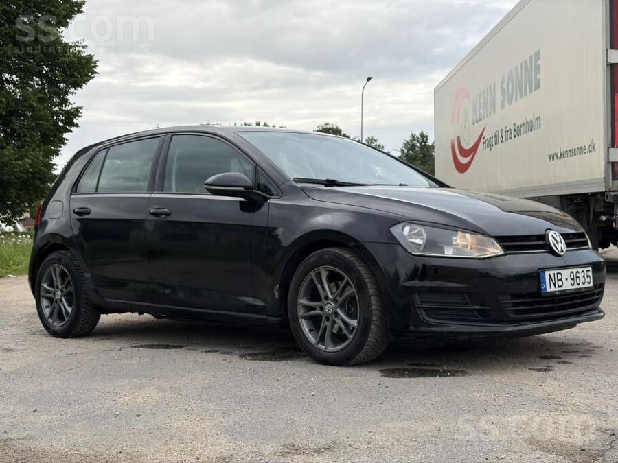 Melns Volkswagen Golf 2014 Ogre, ar dzinēja tilpumu 1.60 L un nobraukumu 489 tūkst. km par 3800 €, foto 1 vietnē AUTOMOTO.COM.LV