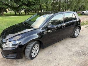 Melns Volkswagen Golf 2014 Viļņa, ar dzinēja tilpumu 1.20 L un nobraukumu 150 tūkst. km par 6450 €, foto  vietnē AUTOMOTO.COM.LV