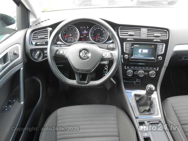 Black Volkswagen Golf 2014 in Viljandi, with an engine capacity of 1.40 L and mileage of 193 thousand km for 6990 €, photo 5 on AUTOMOTO.COM.LV