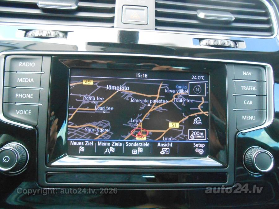 Melns Volkswagen Golf 2014 Viljandi, ar dzinēja tilpumu 1.40 L un nobraukumu 193 tūkst. km par 6990 €, foto 7 vietnē AUTOMOTO.COM.LV