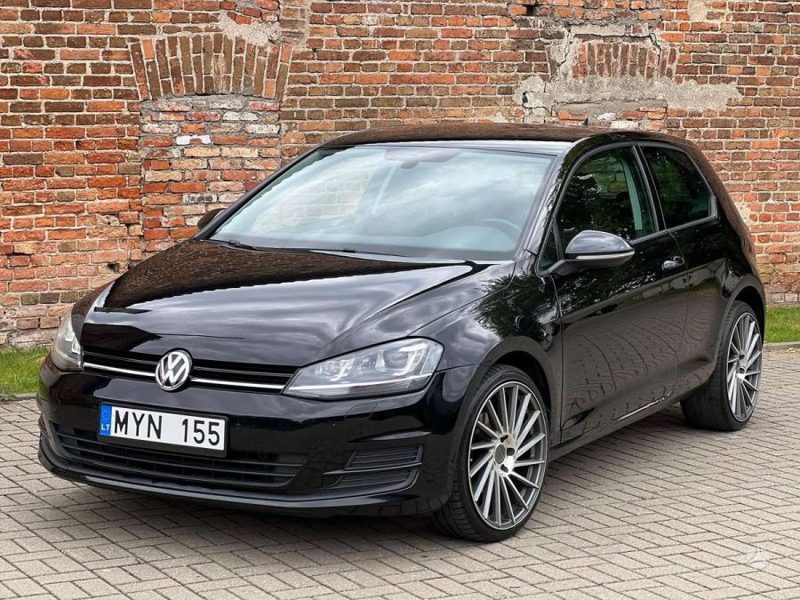 Black Volkswagen Golf 2014 in Kedainiai, with an engine capacity of 1.97 L and mileage of 227 thousand km for 6900 €, photo 11 on AUTOMOTO.COM.LV