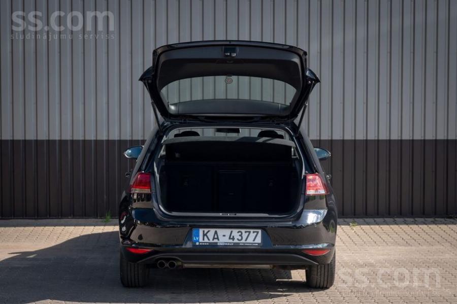 Melns Volkswagen Golf 2014 Talsi, ar dzinēja tilpumu 2.00 L un nobraukumu 163 tūkst. km par 7450 €, foto 7 vietnē AUTOMOTO.COM.LV