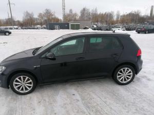 Black Volkswagen Golf 2015 in Marijampole, with an engine capacity of 1.60 L and mileage of 256 thousand km for 4450 €, photo 8 on AUTOMOTO.COM.LV