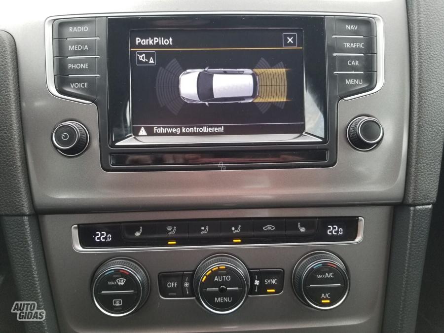 Черный Фольксваген Гольф 2015 в Каунас, объемом двигателя 1.60 л и пробегом 229 тыс. км за 7999 €, фото 17 на AUTOMOTO.COM.LV