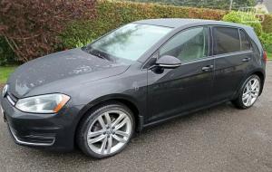Black Volkswagen Golf 2015 in Kaunas, with an engine capacity of 2.00 L and mileage of 153 thousand km for 6500 €, photo 3 on AUTOMOTO.COM.LV