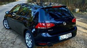 Melns Volkswagen Golf 2015 Ogre, ar dzinēja tilpumu 2.00 L un nobraukumu 330 tūkst. km par 7195 €, foto 12 vietnē AUTOMOTO.COM.LV