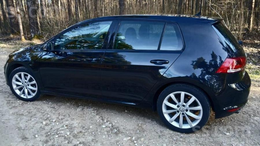 Melns Volkswagen Golf 2015 Ogre, ar dzinēja tilpumu 2.00 L un nobraukumu 330 tūkst. km par 7195 €, foto 15 vietnē AUTOMOTO.COM.LV