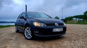 Melns Volkswagen Golf 2015 Ogre, ar dzinēja tilpumu 2.00 L un nobraukumu 331 tūkst. km par 6455 €, foto  vietnē AUTOMOTO.COM.LV