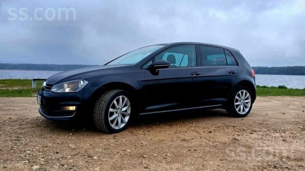 Melns Volkswagen Golf 2015 Ogre, ar dzinēja tilpumu 2.00 L un nobraukumu 331 tūkst. km par 6455 €, foto 3 vietnē AUTOMOTO.COM.LV