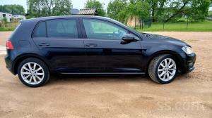 Melns Volkswagen Golf 2015 Ogre, ar dzinēja tilpumu 2.00 L un nobraukumu 331 tūkst. km par 6455 €, foto 5 vietnē AUTOMOTO.COM.LV