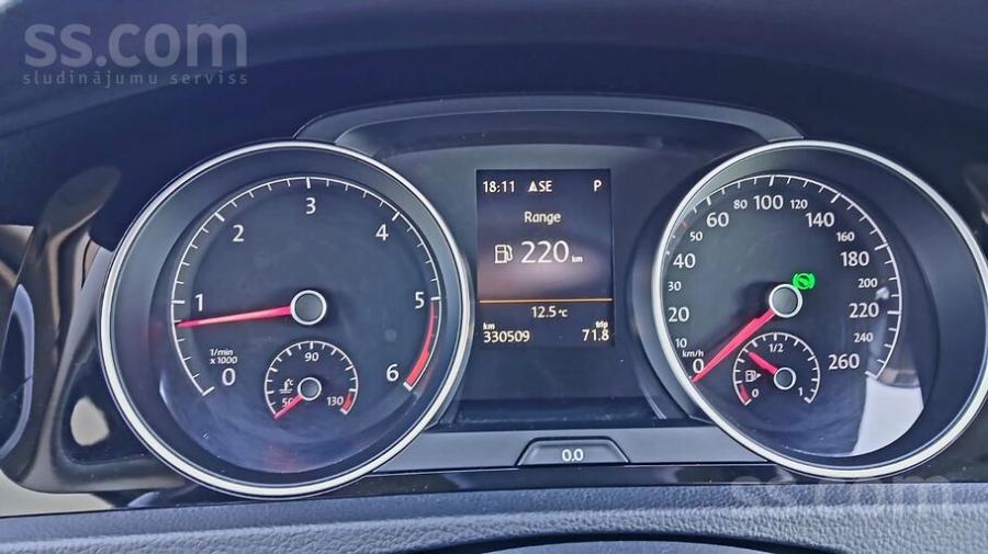 Melns Volkswagen Golf 2015 Ogre, ar dzinēja tilpumu 2.00 L un nobraukumu 331 tūkst. km par 6455 €, foto 13 vietnē AUTOMOTO.COM.LV